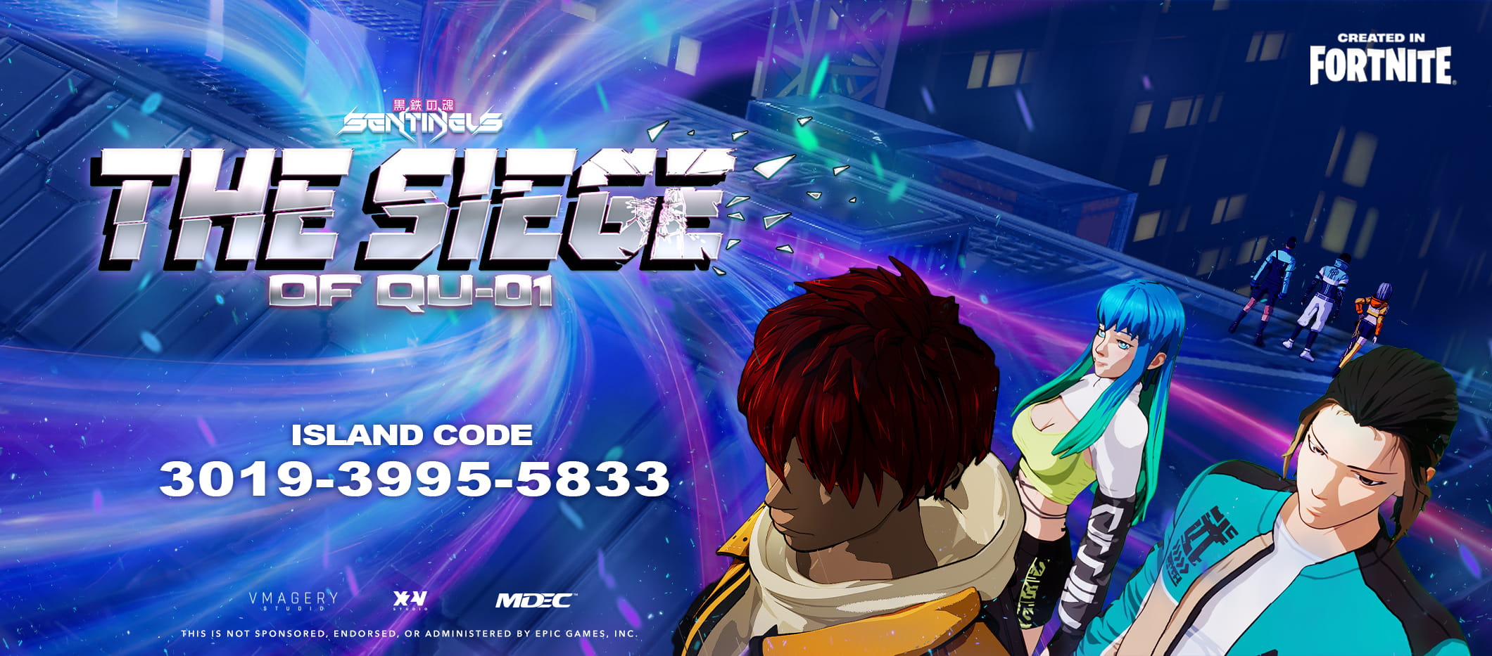 Press Release: The Sentinels Joins Fortnite Creative Island